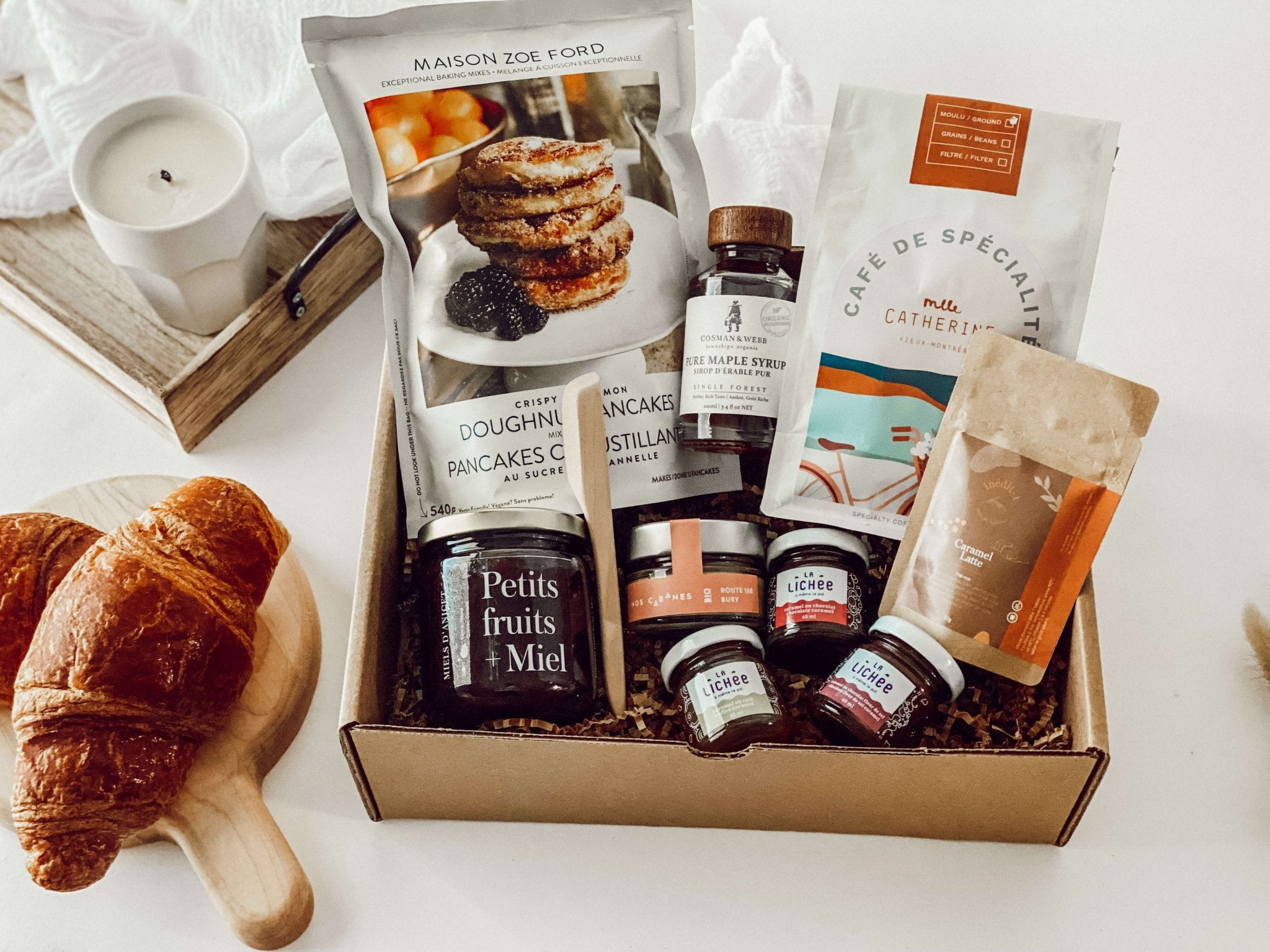Paniers cadeaux gourmands de produits québécois – Shop moi ça